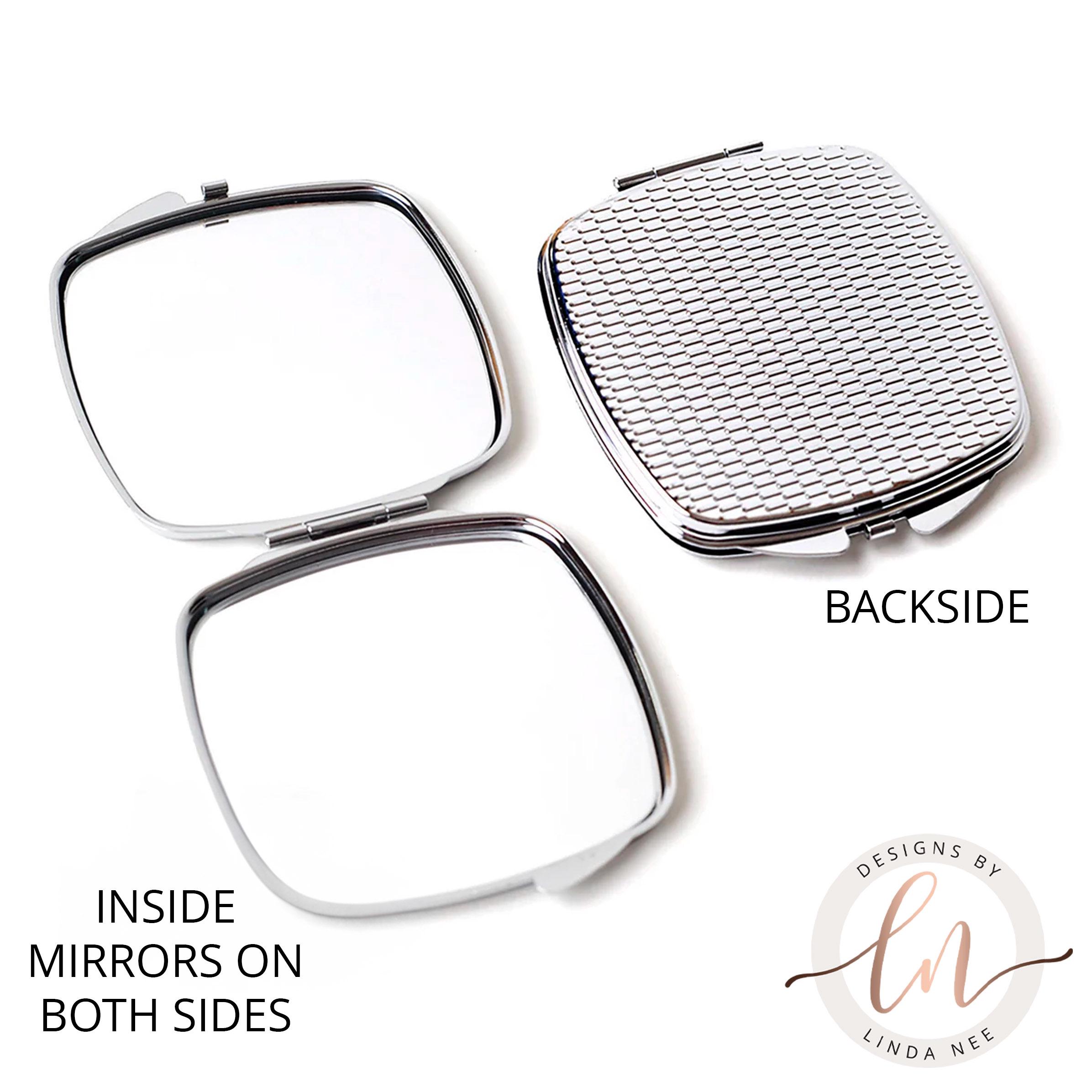 Better Late Than Ugly Compact Mirror, Pocket Mirror, Funny Compact ...