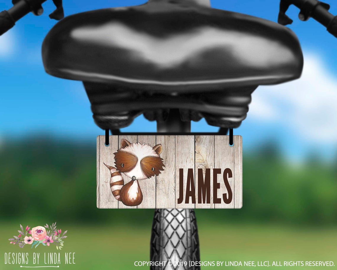 Personalized Bike License Plate Kids License Plate Boys Bike - Etsy