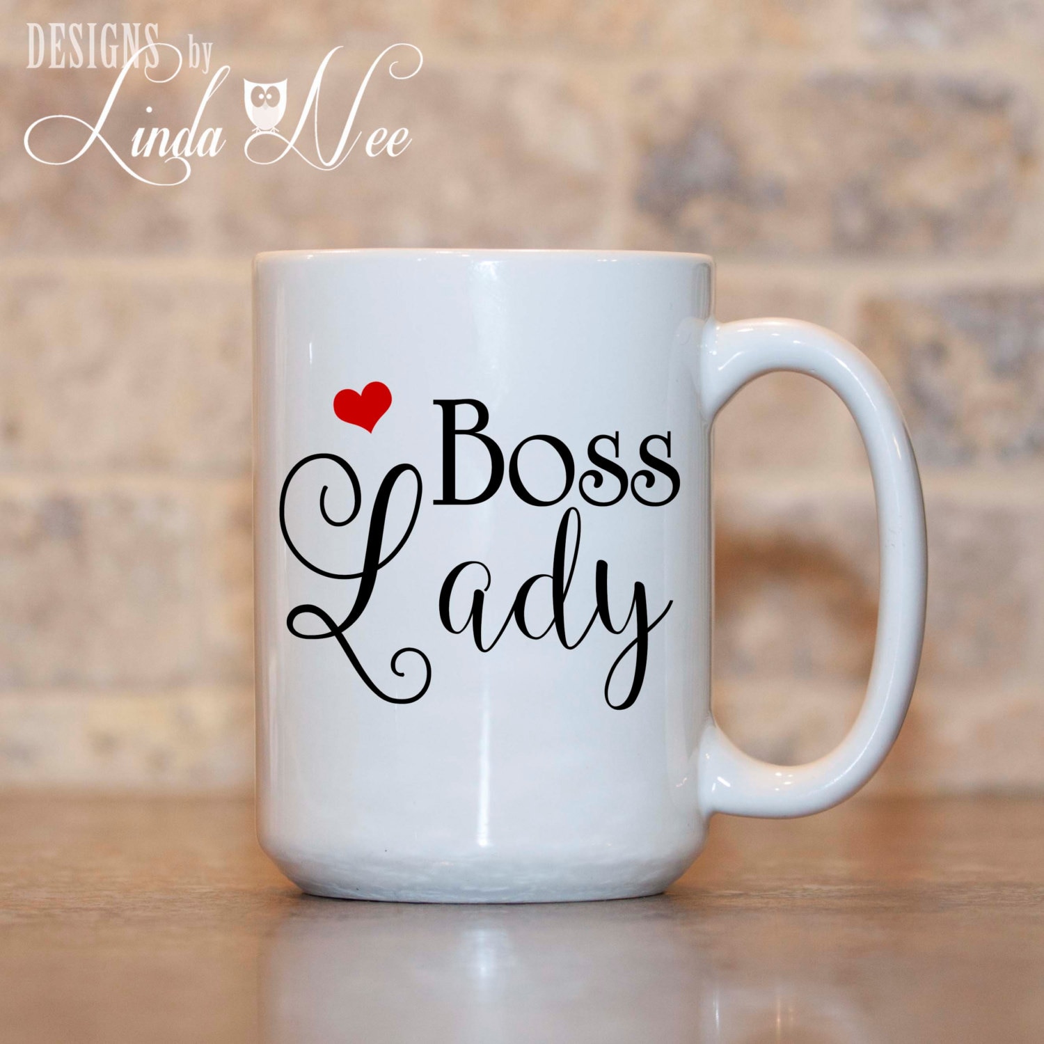 Boss Lady Mug Boss Mug Inspirational Mug Desk Accessories | Etsy