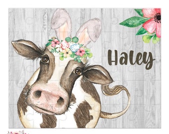 Cow Easter Basket - Etsy