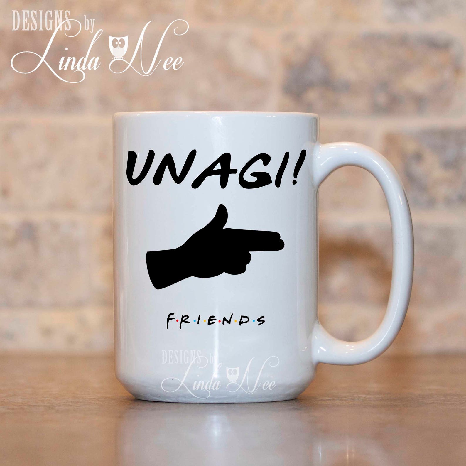 UNAGI FRIENDS TV Show Ross Geller Friends Unagi Gift | Etsy