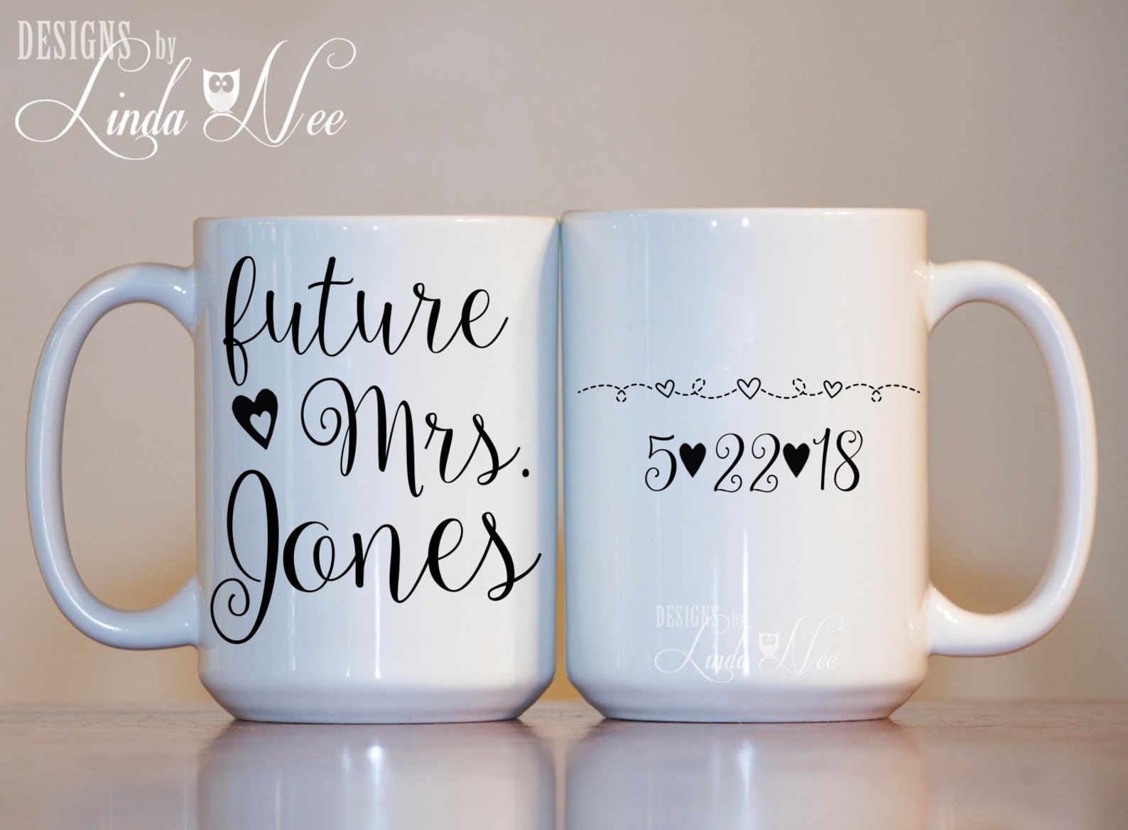 Future Mrs. Mug Future Mrs Gift Bridal Shower Gift Engaged - Etsy