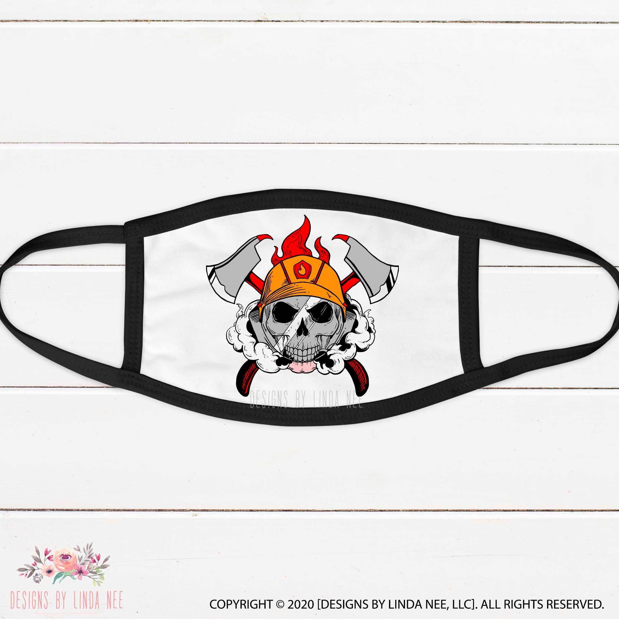 Firefighter Face Mask Fireman Gift Firefighter Face Cover - Etsy Australia