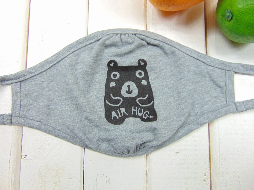 Unisex Face Mask Air Hug Bear Mask Eco-friendly Reusable - Etsy