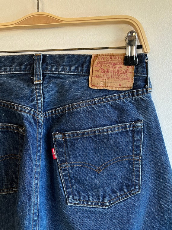 Vintage 1980’s levi’s 501 selvedge denim jeans - Gem