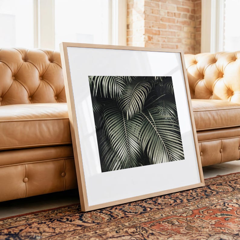 Tropical Photography Print, Living Room, Botanical Wall Art, Fine Art ...