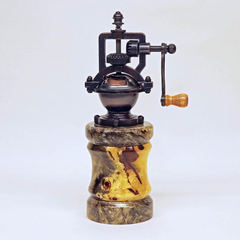 Antique Pepper Mill - Etsy