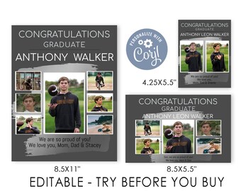 Middle School Yearbook Ad Template - Etsy
