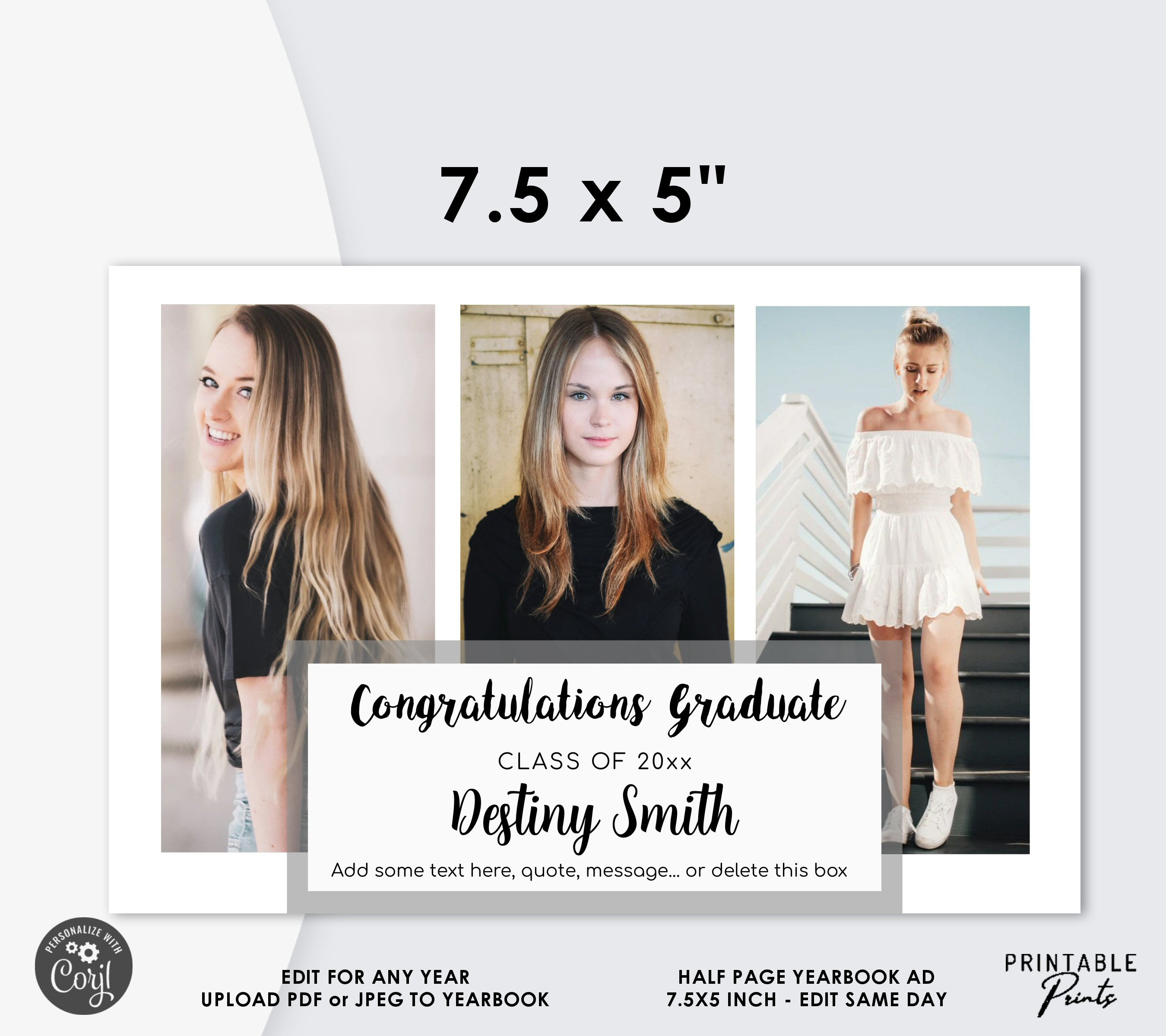 Yearbook Powerpoint Template