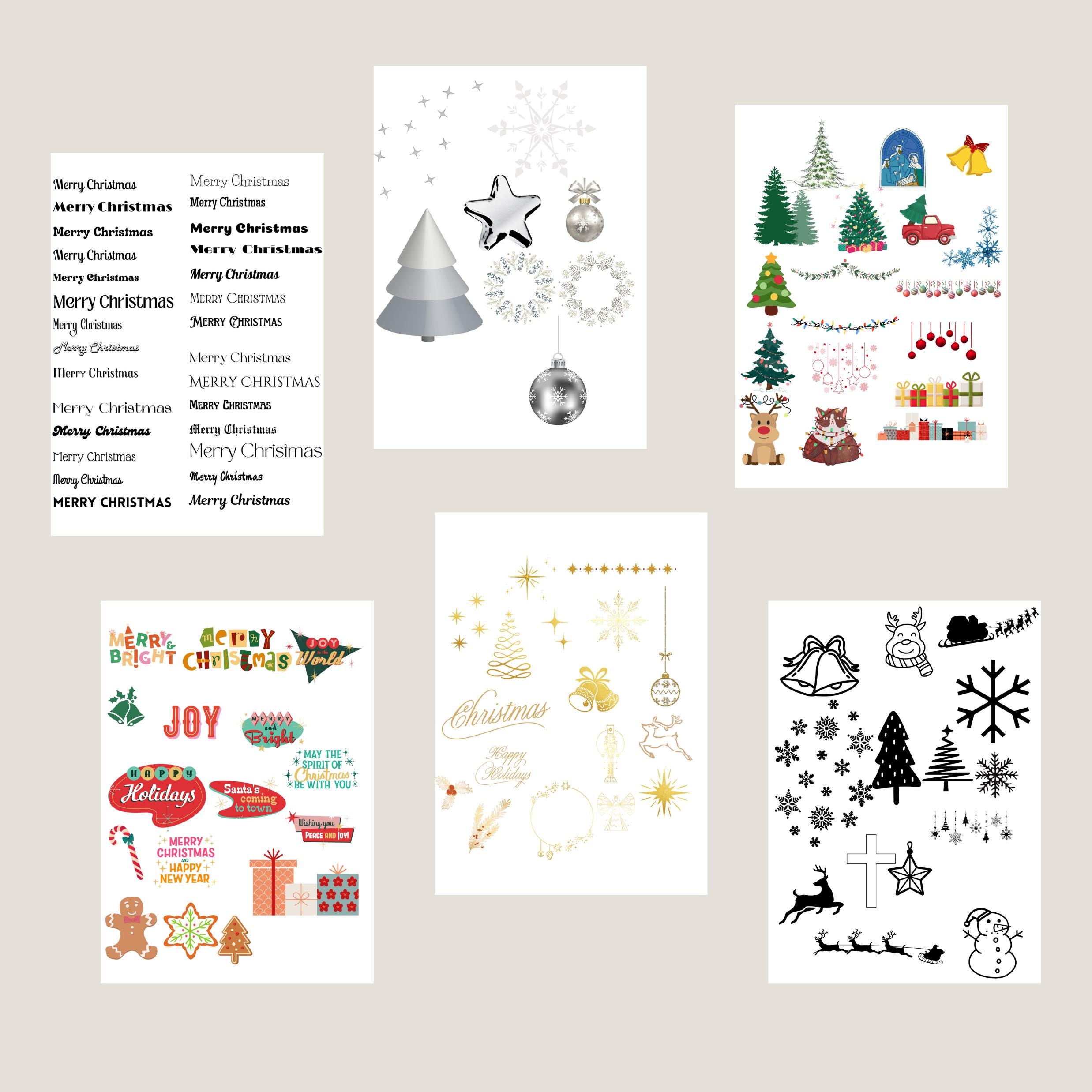 Christmas Letter Template, Photo Newsletter, CANVA EDITABLE Printable ...