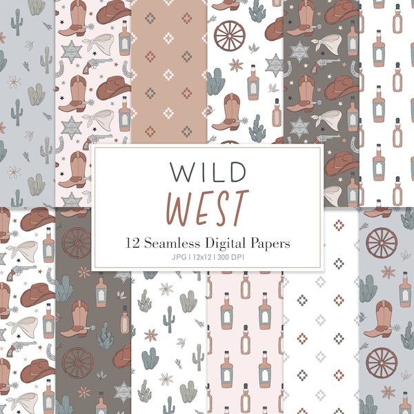 Western Pattern - Etsy