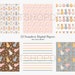 SPRING BUNNIES, Bunny Easter Spring Seamless Repeat Pattern, Retro ...