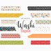 Digital Washi Tape Clipart SCHOOL LIFE, Teacher School Graphics With ...