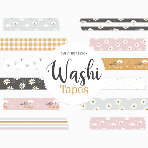 Digital Washi Tape Clipart Bee Mine Graphics With Valentine - Etsy