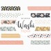 Digital Washi Tape Clipart ALL IN BLOOM, Graphics With Spring Floral ...