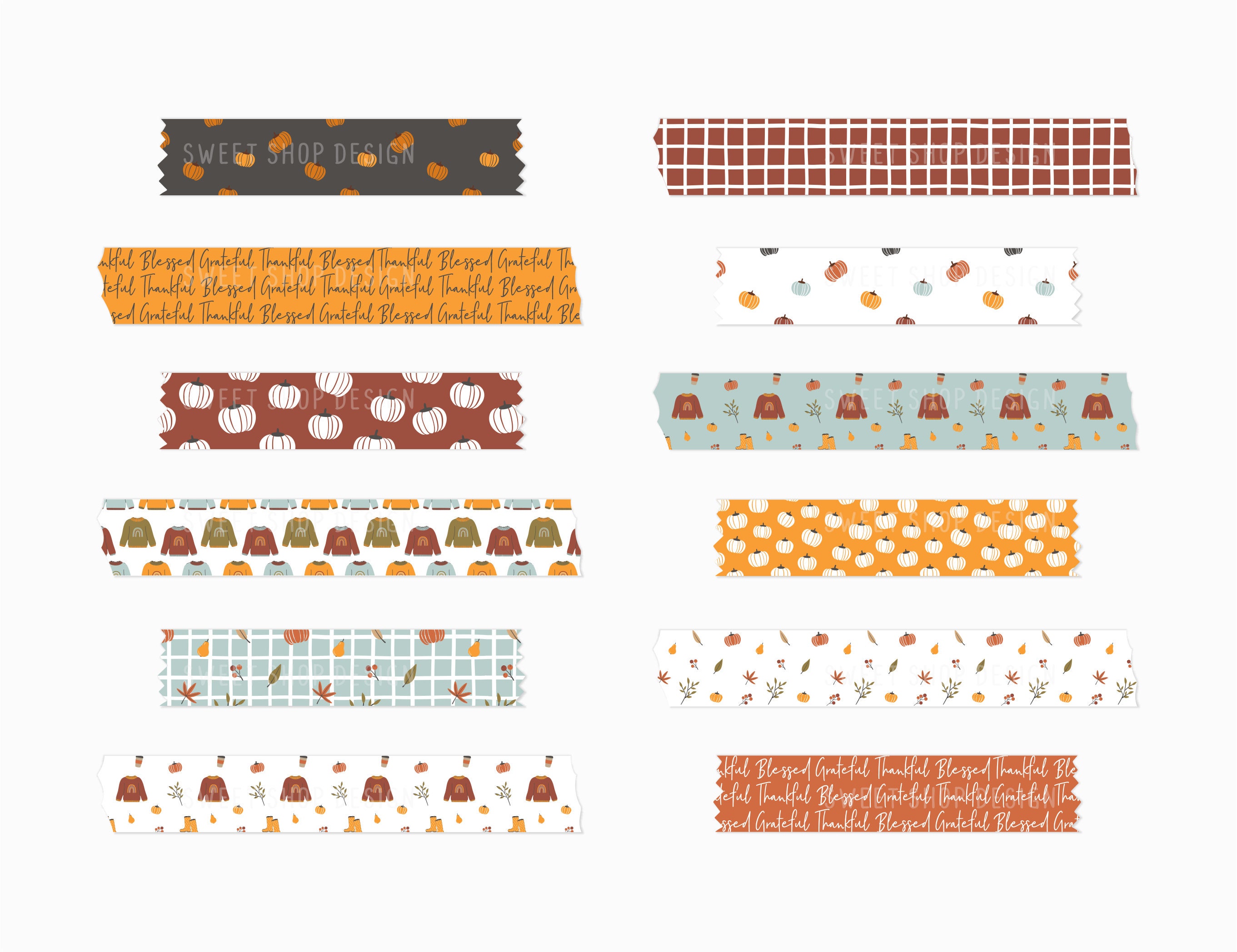 Paper, Party & Kids Packaging, Mailing & Displays Digital Washi Tape ...