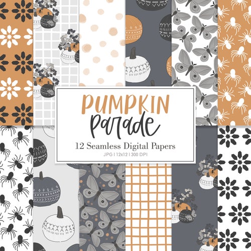 10 Fall Boho Seamless Digital Papers Boho Autumn Paper Boho - Etsy