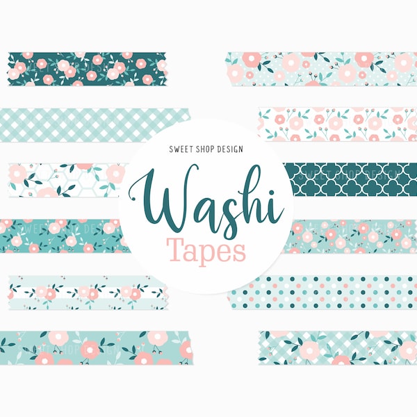 Digital Washi Tape - Etsy