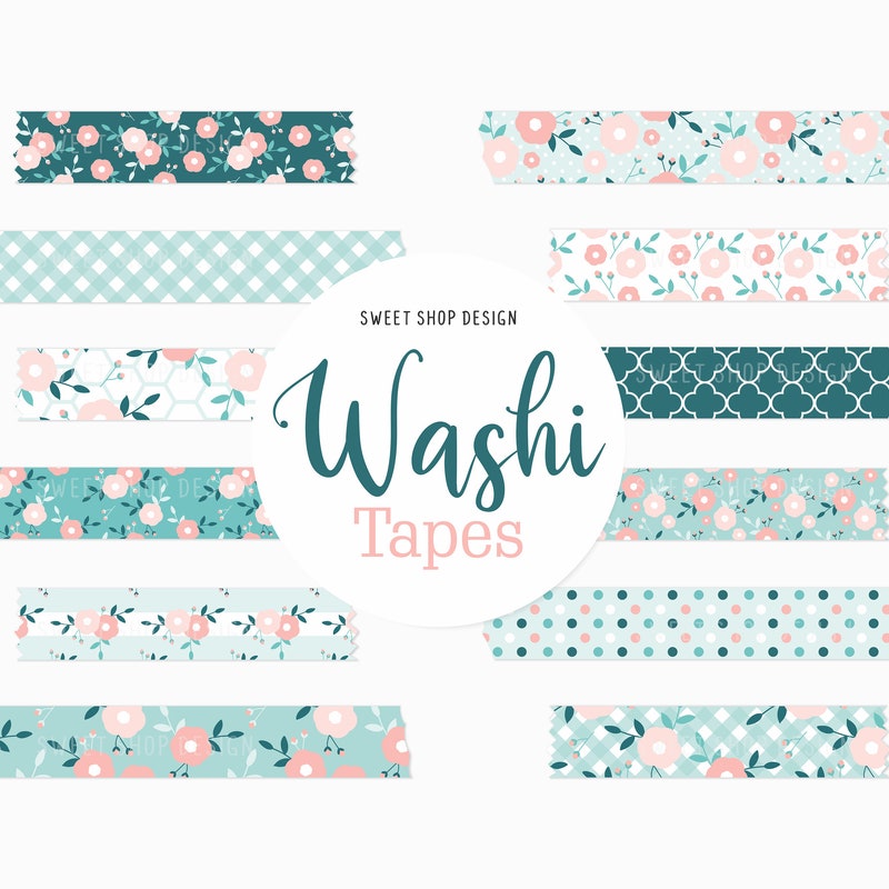 Digital Washi Tape - Etsy