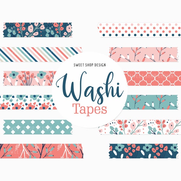 Digital Washi Tape - Etsy