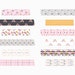 Digital Washi Tape Clipart SUGAR AND SPICE, Graphics With Floral ...