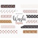 Digital Washi Tape Clipart ALL IN BLOOM Graphics With Spring - Etsy