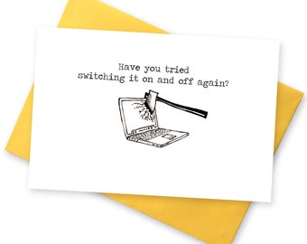 Geek Birthday Card - Etsy