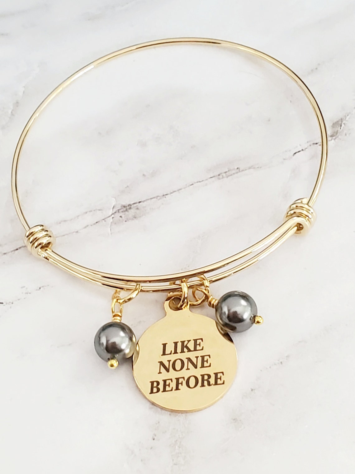 USMA 2024 Class Motto Charm Bangle Bracelet Like None Before - Etsy