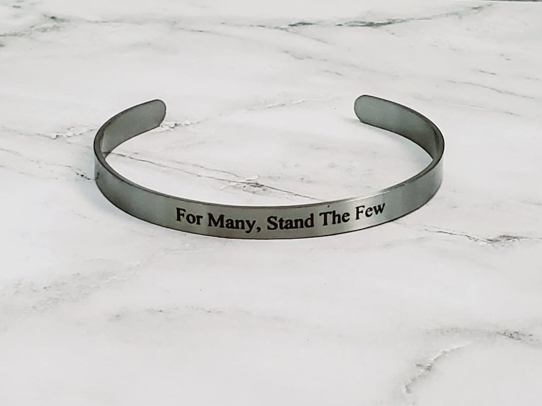 USMA Class Motto Bracelet: West Point Mom Gift, Personalized Cuff - Etsy