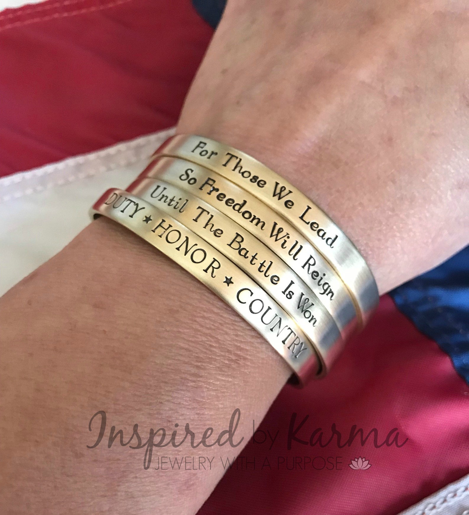 Brass USMA Class Motto Bracelet All Years Proud West Point | Etsy