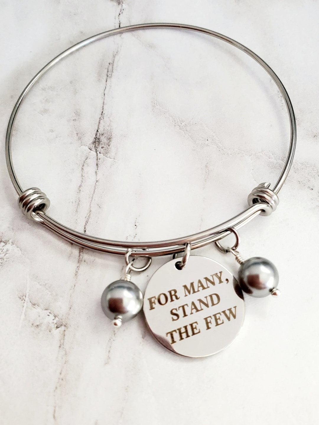 USMA 2022 Class Motto Charm Bracelet, for Many Stand the Few, West ...