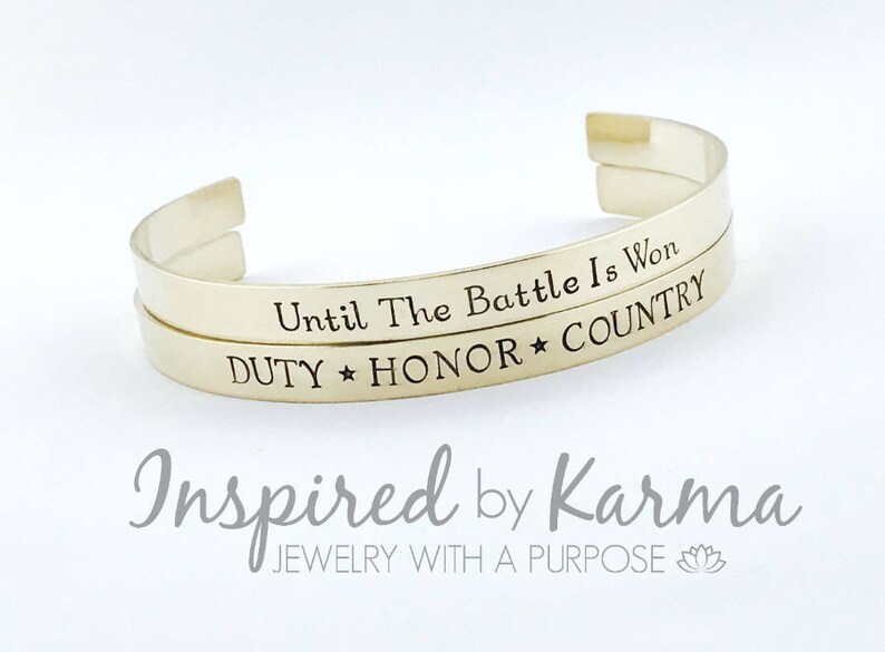 Sterling Gold Filled USMA Class Motto Duty Honor Country - Etsy