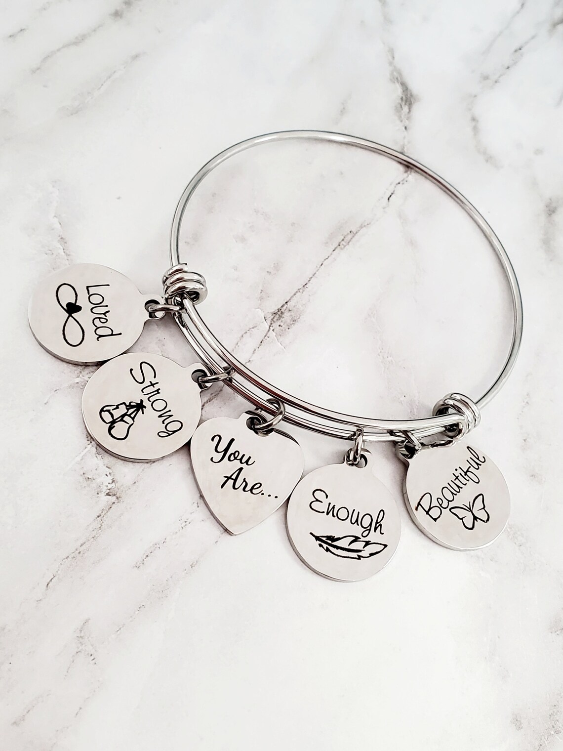 Affirmation Bracelet Valentine's Day Gifts Gifts for - Etsy