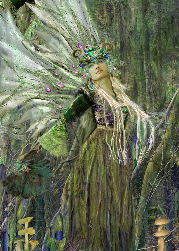 Dryad. 11x14 Print Double Matted Llimited Edition Hand - Etsy