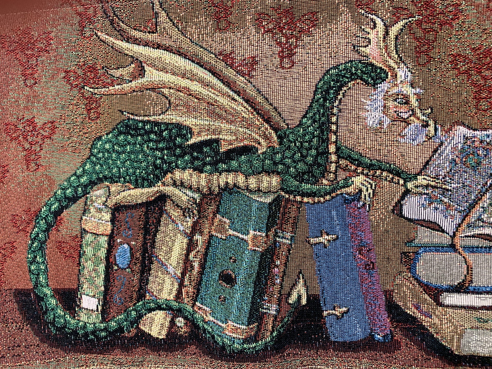 The Librarian. A Wise Dragon | Etsy