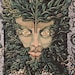 Green Man Tapestry, Green Man, Wall Hanging, Celtic Gods, Pagan ...