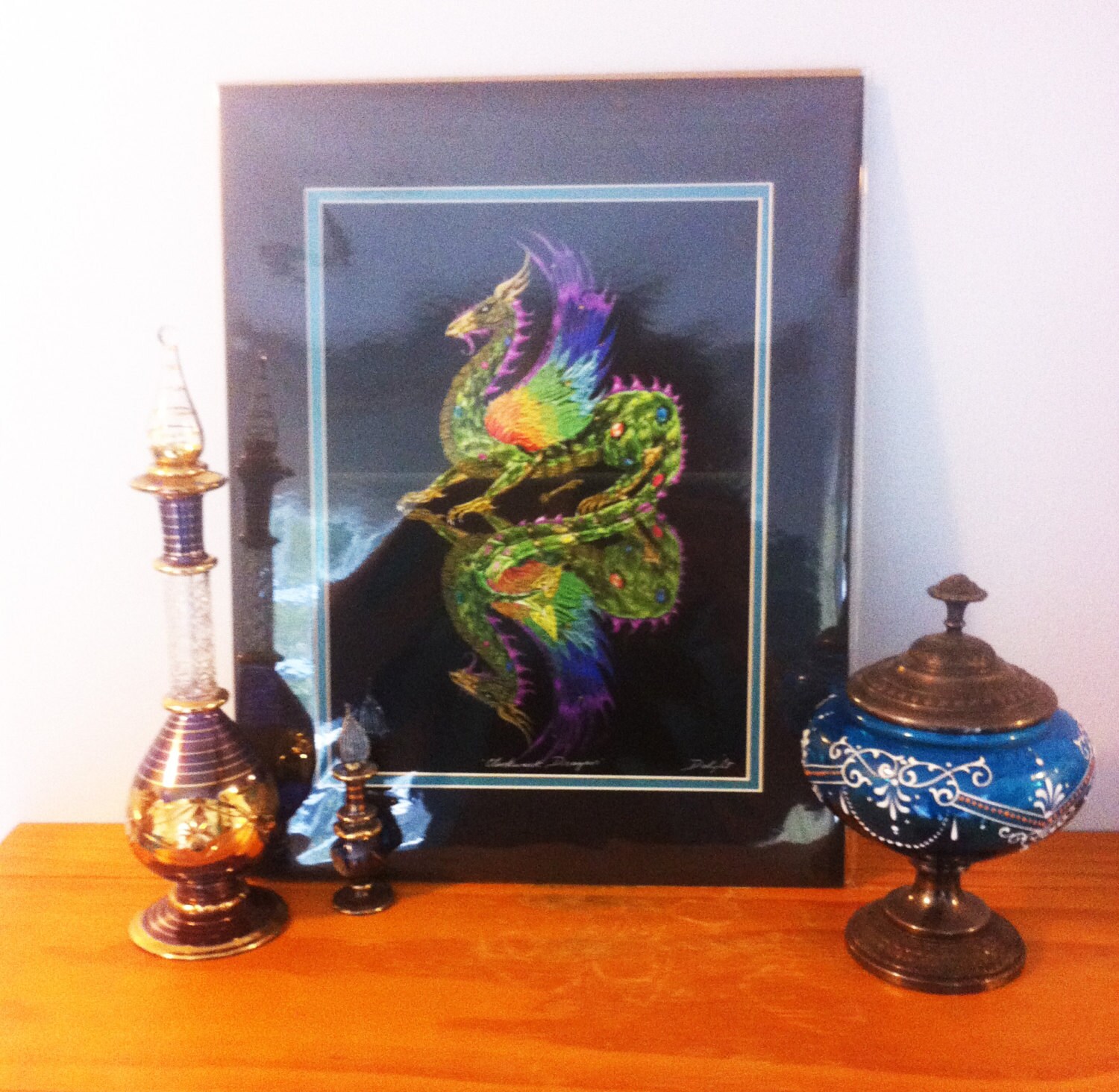 CLOCKWORK DRAGON, 11x14 Print, Limited Edition, Wind up Dragon ...