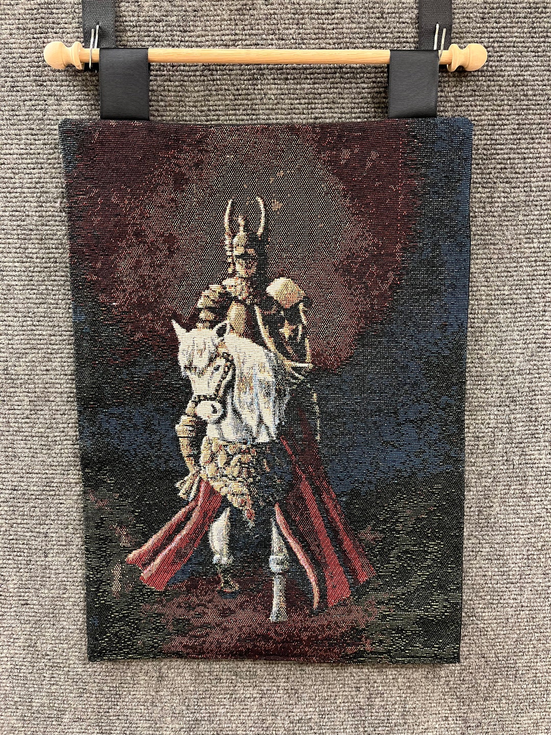 Paladin, 18x26 Tapestry, Golden Knight, Knight, Knight on Horse ...