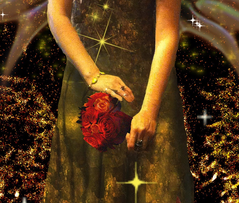 The Last Rose of Summer 16x20 Print Double Matted Hand | Etsy