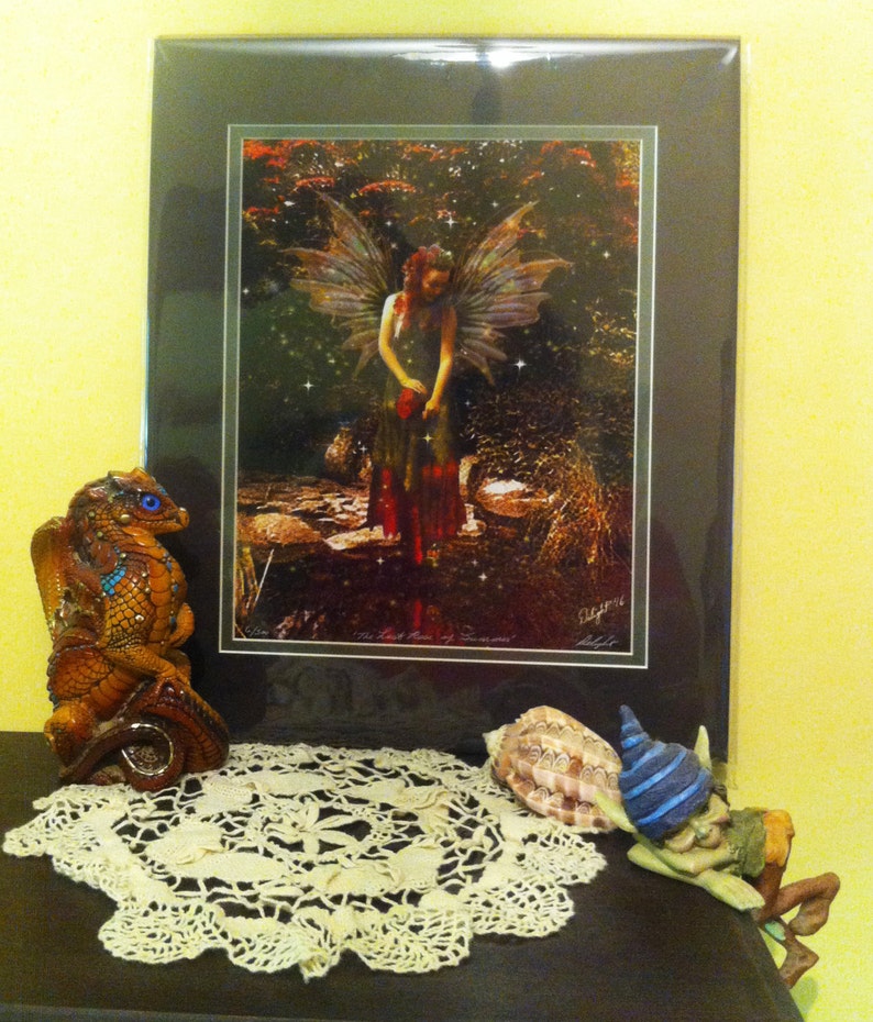 The Last Rose of Summer 16x20 Print Double Matted Hand | Etsy