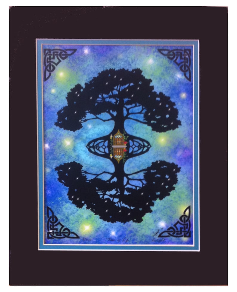 Tree of Life. 11x14 Print Double Matted Limited Edition - Etsy