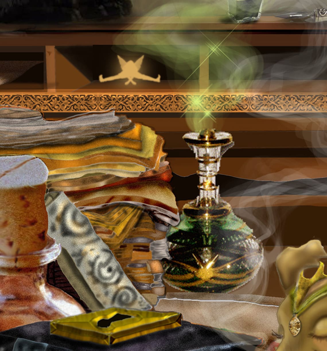 The Wizard's Desk 16x20 Double Matted Print Limited - Etsy