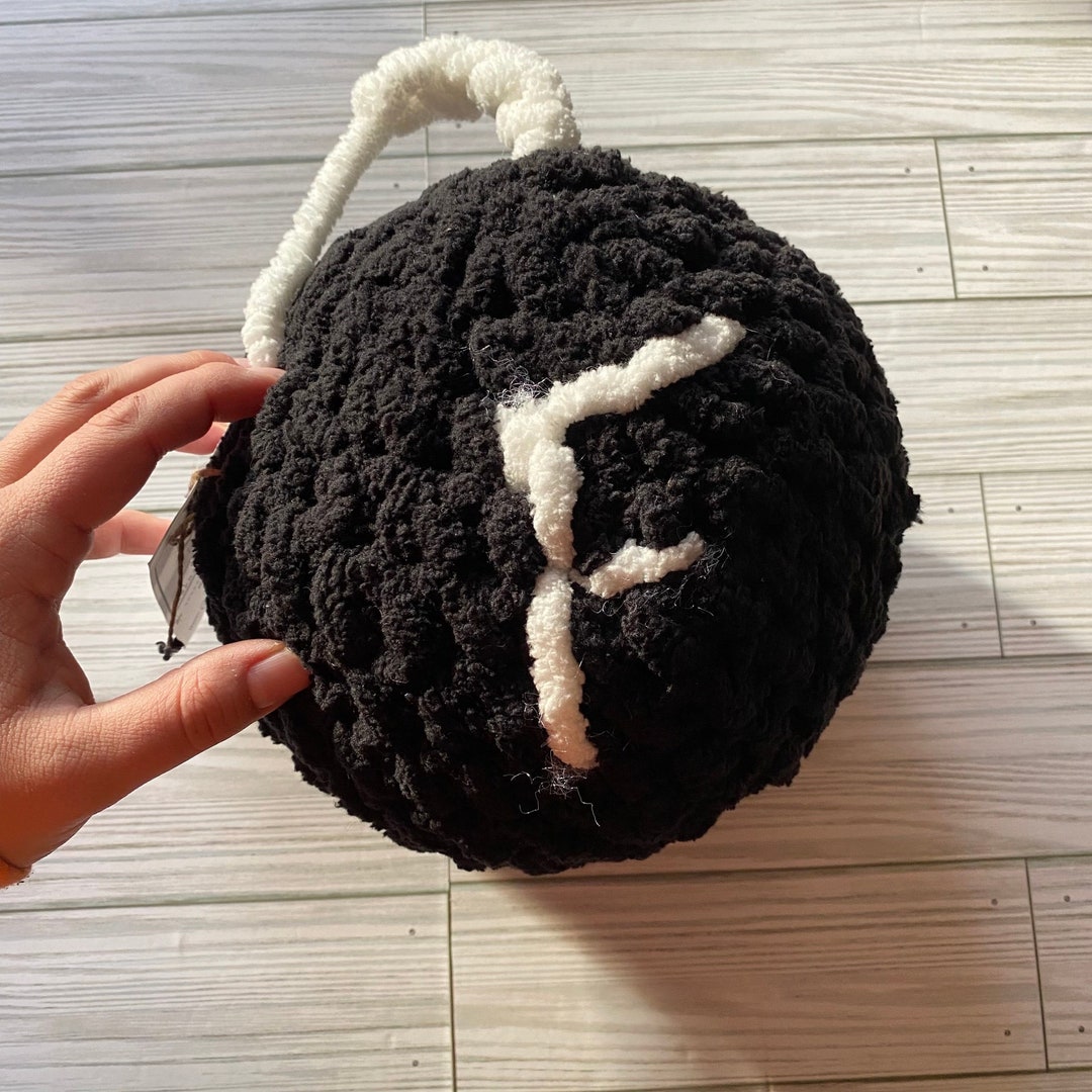 Crochet F Bomb Stuffed Pillow - Etsy