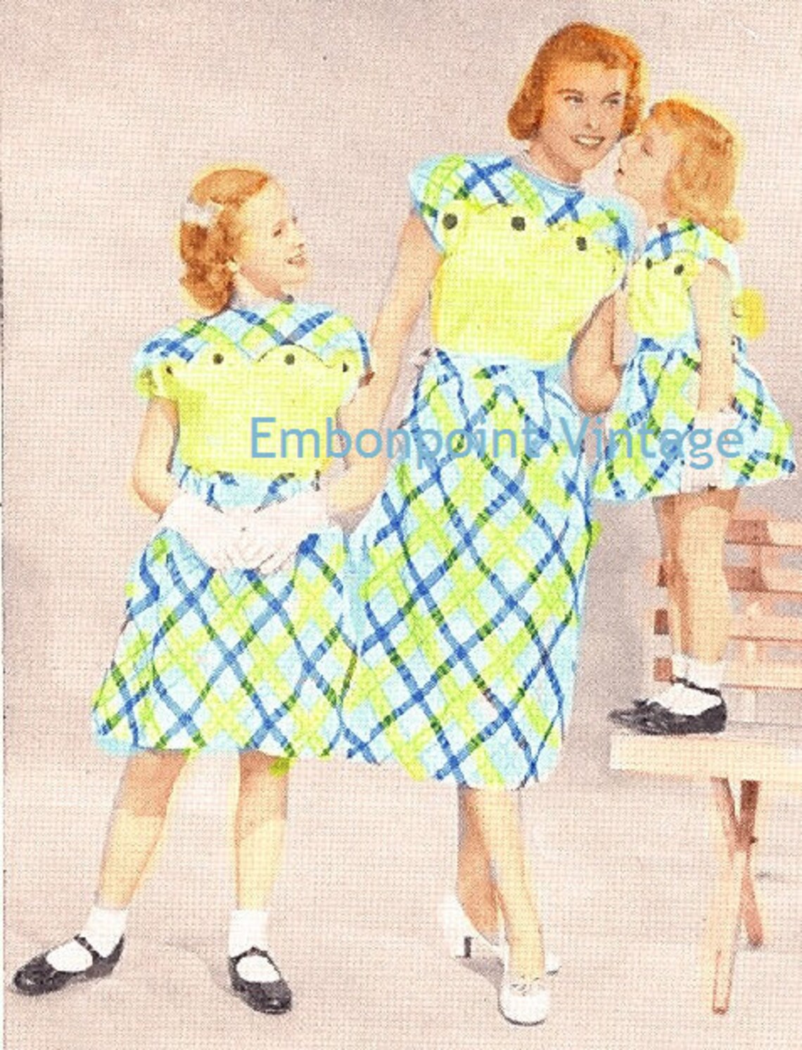Plus Size or Any Size Vintage 1949 Dress Sewing Pattern - Etsy