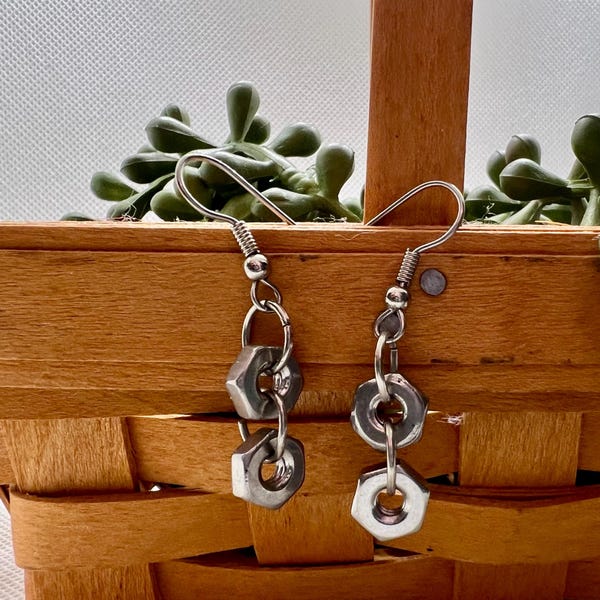 Hardware Earrings - Etsy