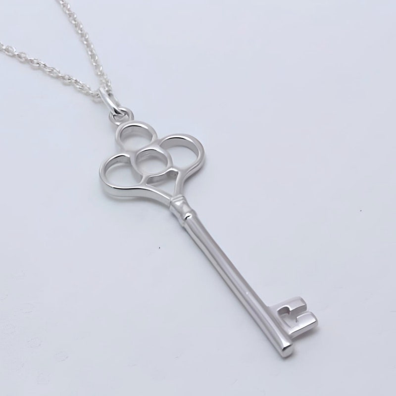 Key Necklace - Etsy