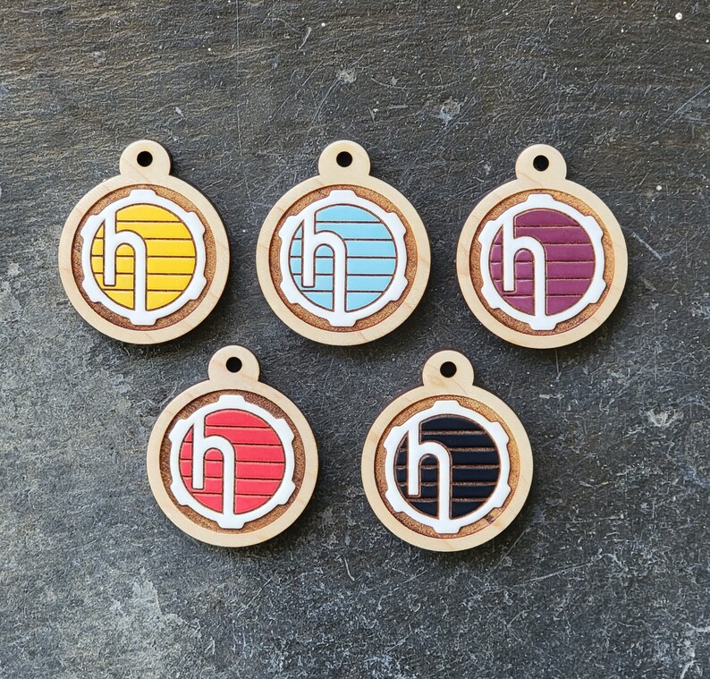 Hyperion Titan Badge Pet Tag - Etsy