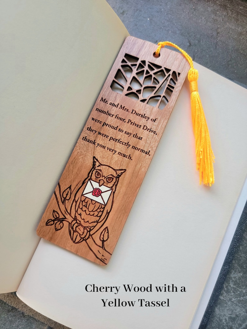 Perfectly Normal Wooden Bookmark - Etsy