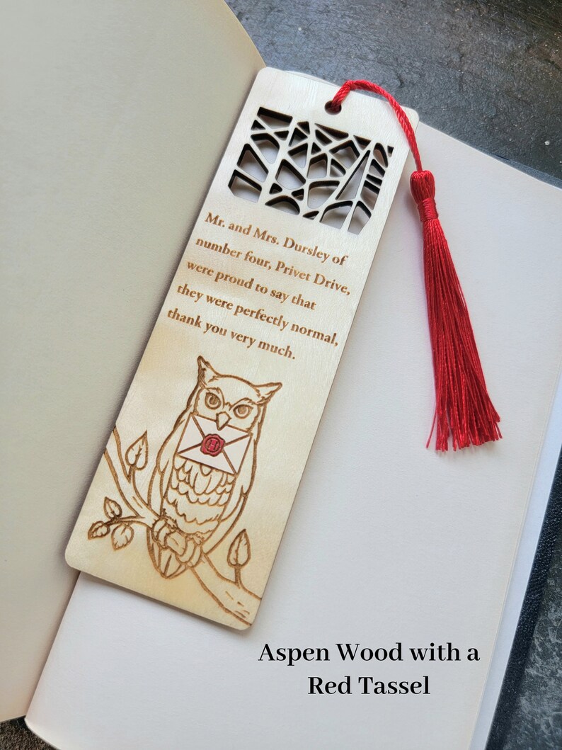 Perfectly Normal Wooden Bookmark - Etsy