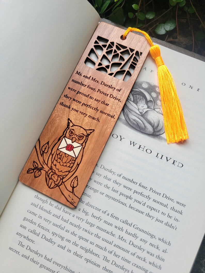 Perfectly Normal Wooden Bookmark - Etsy